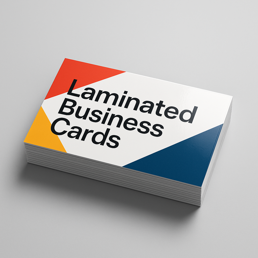 Laminated Business Cards | 450gsm Silk | Matt, Gloss & Soft Touch
